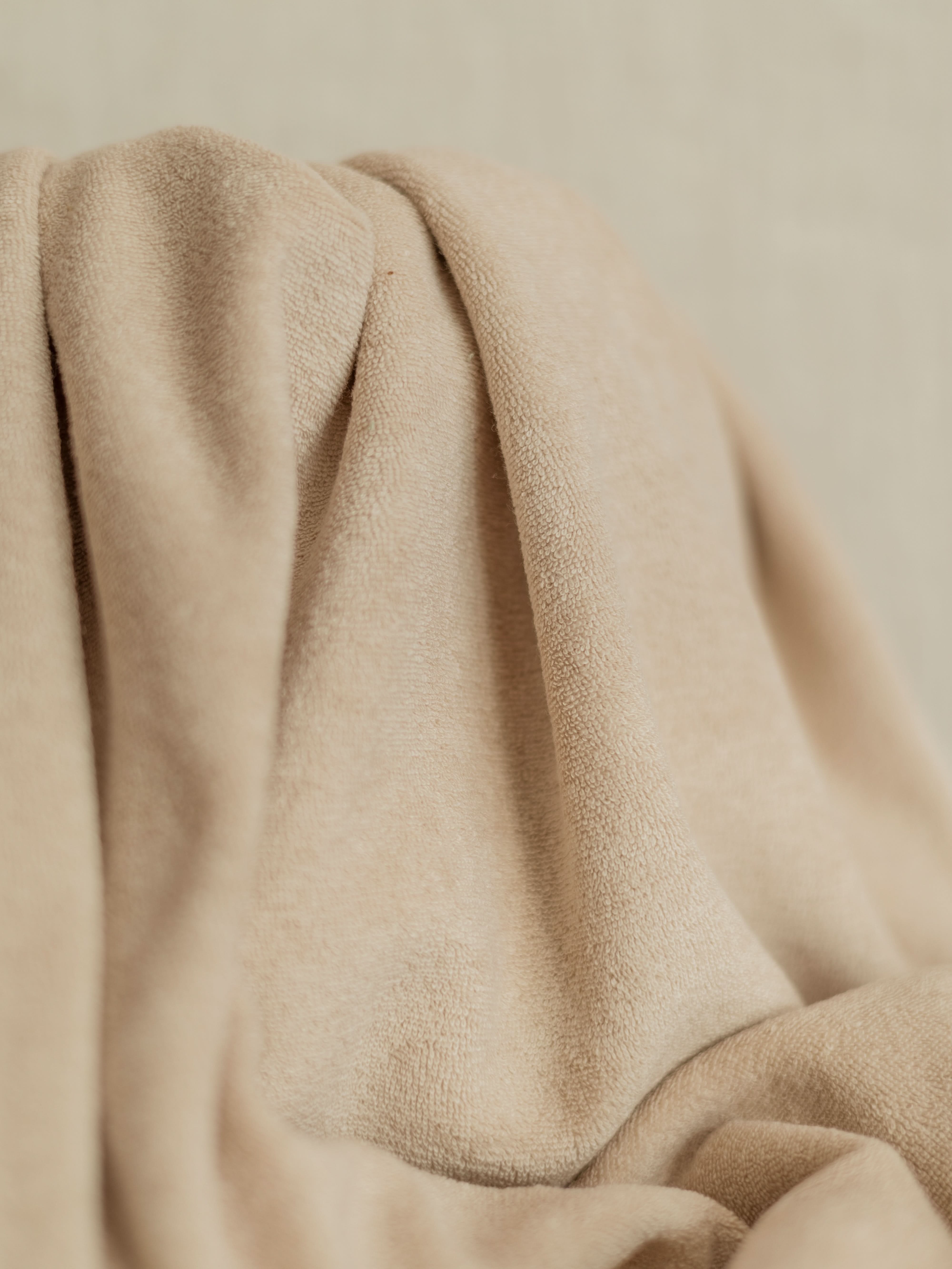 Stretch Terry / Light Beige – mylittlefabricshop
