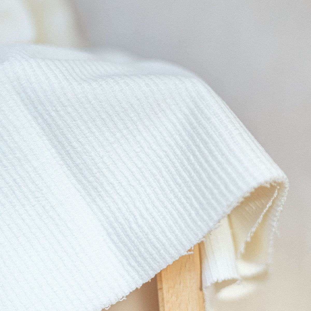 100% Cotton Ribbed terry / Off White – mylittlefabricshop