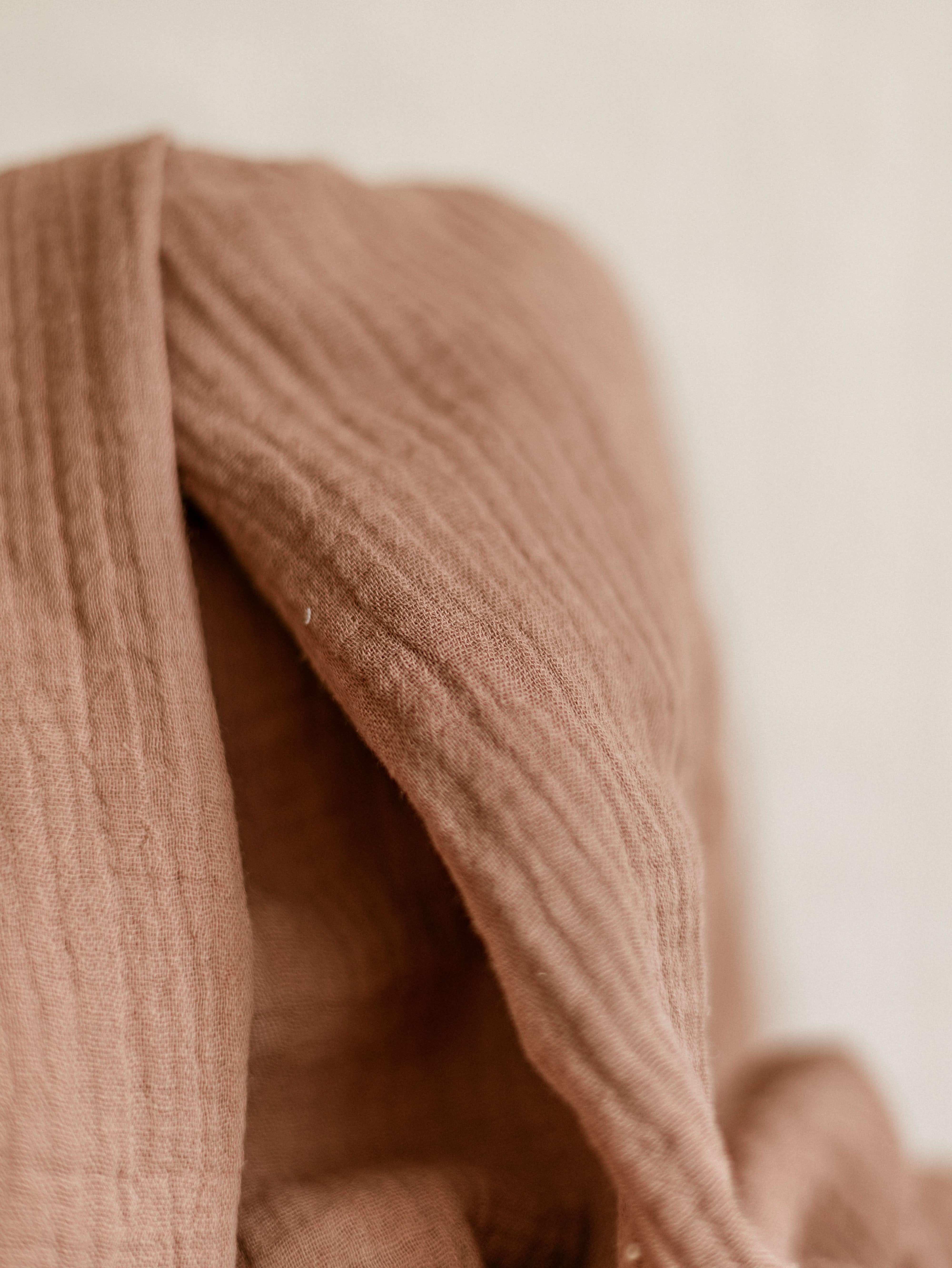 Double layer muslin / Mauve – mylittlefabricshop