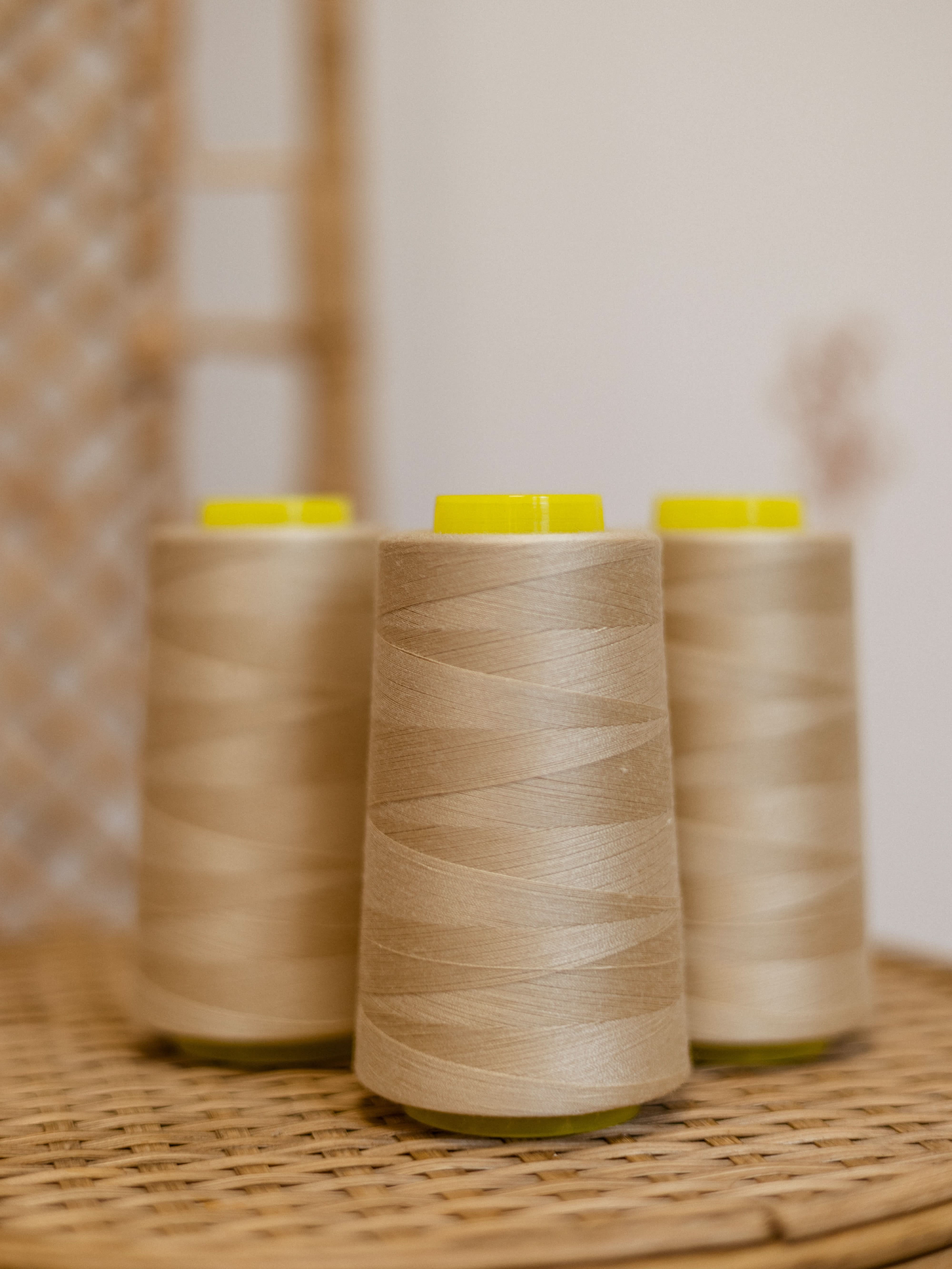 Overlock Sewing thread / light beige – mylittlefabricshop