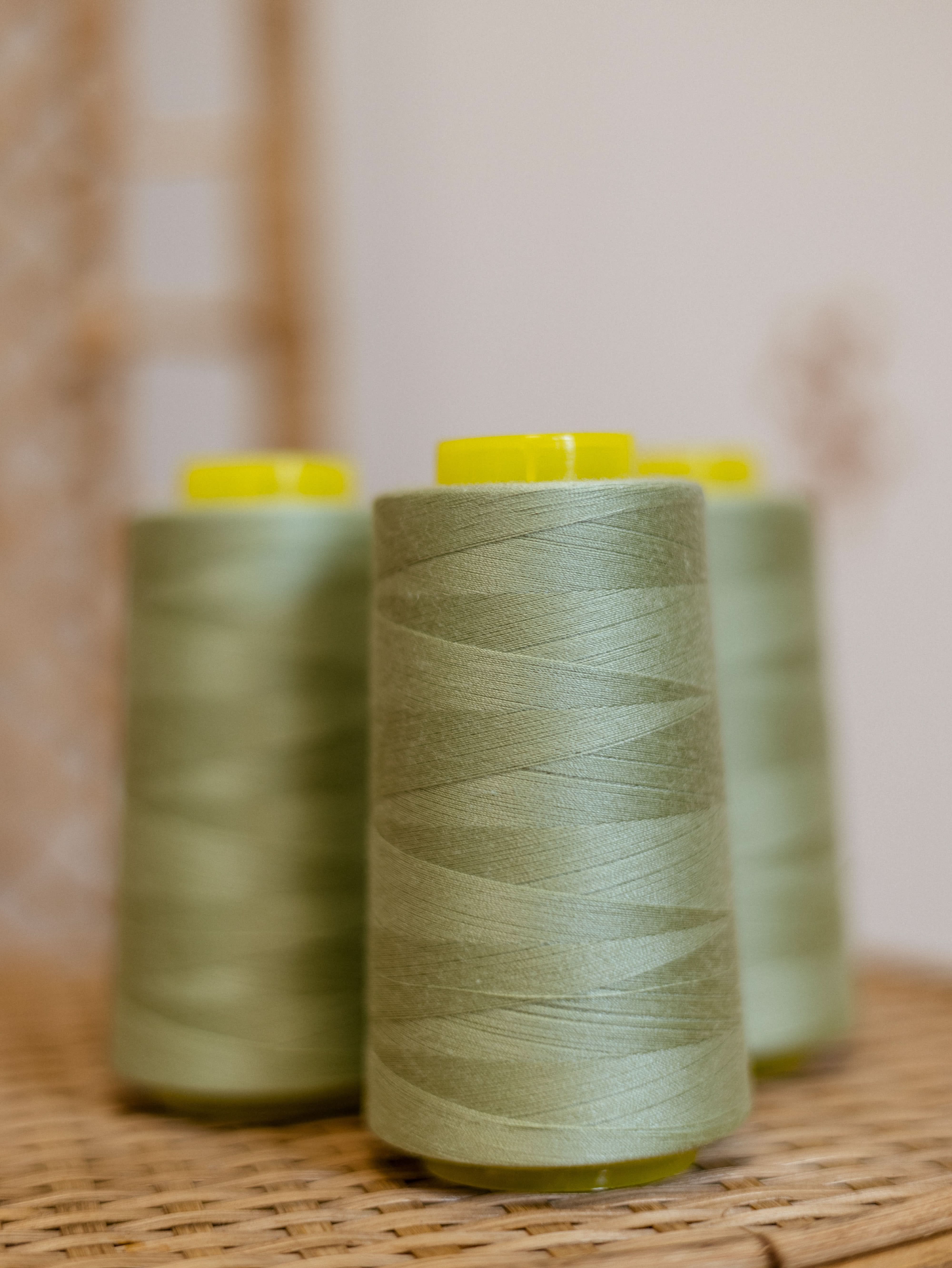 Overlock Sewing thread / Dusty green – mylittlefabricshop